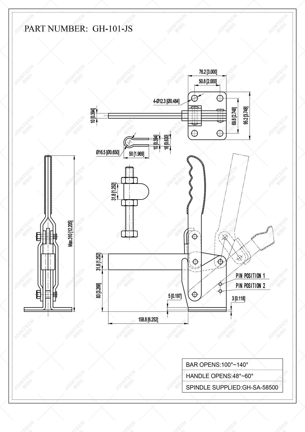 Heavy Duty Solid Bar Steel Vertical Toggle Clamp Buy Vertical Toggle heavy-duty-solid-bar-steel-vertical-toggle-clamp-buy-vertical-toggle